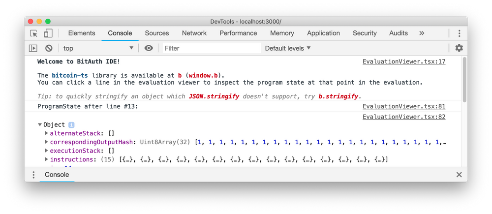 BitAuth IDE: Write and Debug Custom Bitcoin Scripts