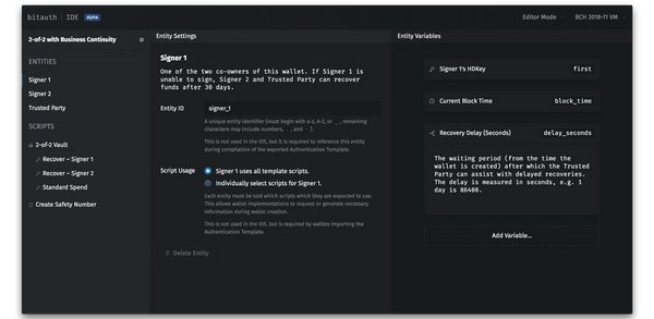 BitAuth IDE: Write and Debug Custom Bitcoin Scripts